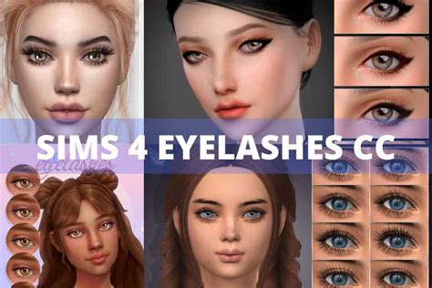 23 Sims 4 Eyelashes Cc 2d Lashes 3d Options And More We Want Mods