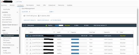 If The Disk Or Disk Group Is Currently Mounted Or Still Down Vcenter Web Client Cluster