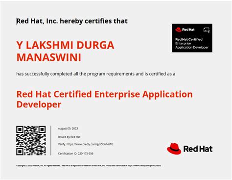 Redhatcertified Opensource Certificationsuccess Techprofessional Careergrowth