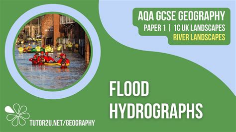 Flood Hydrographs Aqa Gcse Geography River Landscapes 9 Youtube