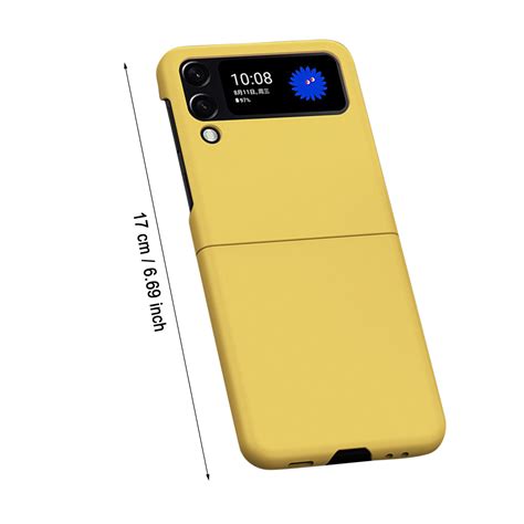 Garenas For Galaxy Z Flip 3 5g Cover With Hinge Shockproof Folding