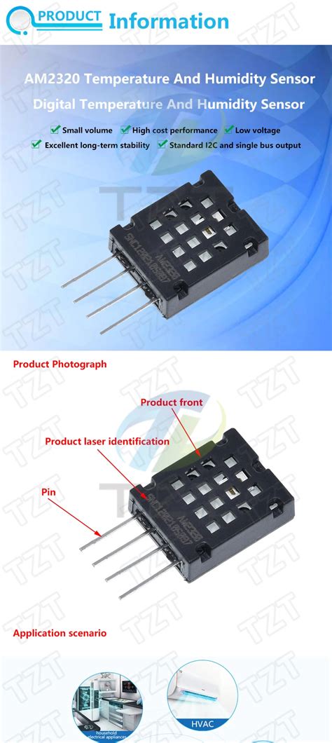 Digital Temperature Sensor Humidity Sensor DHT DHT AM AM AM MW Sensor And