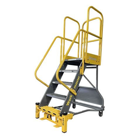 Cotterman 3 3 Ft Platform Ht Assembled Rolling Ladder 824wm8 Wmx04r37a6p6 Grainger