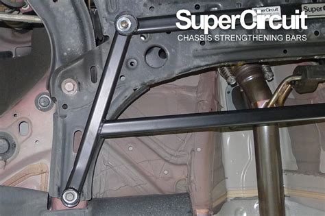 Supercircuit Chassis Strengthening Bars Suzuki Swift Sport Zc33s