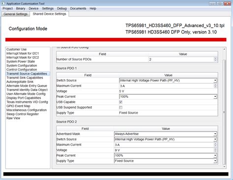 Tps65981 No Vbus Voltage When 9v Pdo Negotiated Interface Forum Interface Ti E2e Support