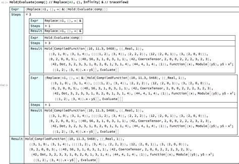 Output Formatting Compiledfunction Showing Its Contents Mathematica