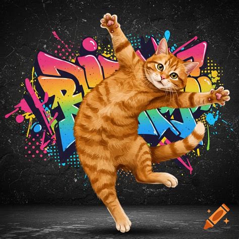 Cat Breakdancing On Craiyon