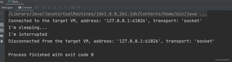 Java 中断java中进程中断 Csdn博客