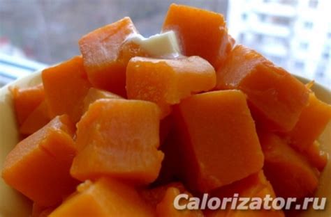 Тыква отварная - калорийность, состав, описание - Calorizator.ru