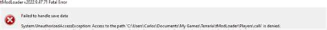 Resolvendo Erro Ao Abrir Tmodloader How To Fix Error Unauthorized