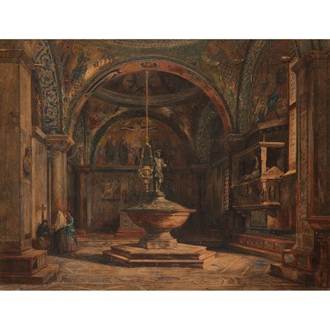 Jean Baptiste Van Moer Baptistère De Léglise Saint Marc à Venise Mutualart