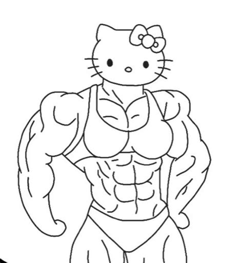 Раскраска💋 Lustige Malvorlagen Ausmalbilder Hello Kitty Malen Und