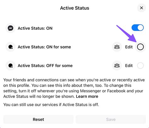 How To Hide Active Status From Someone On Facebook Messenger Guiding Tech