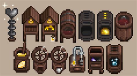 스듀 04 스타듀밸리 1 6버전 리텍 및 모드 추천글 ① 인터페이스 폰트 도구 무기 작물 등 05 15 추가 네이버 블로그