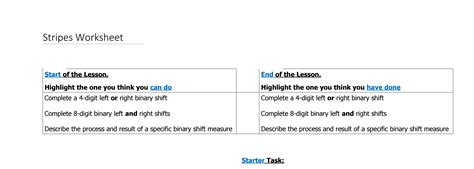 Gcse Ocr Computer Science J27701 124 Revision Lesson Pack Binary