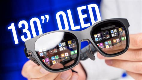 130 Oled Ar Glasses For Iphone Xreal Air Youtube