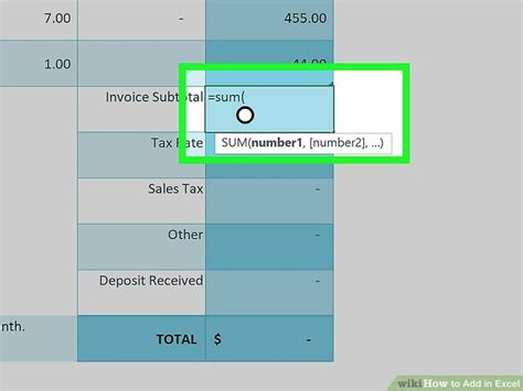 3 Ways To Add In Excel WikiHow