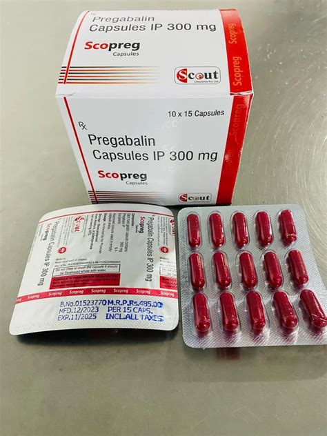 Pregabalin 300 Mg Capsule At ₹ 520 Box Pregabalin Capsules And Tablets In Ambala Id 2853627993988