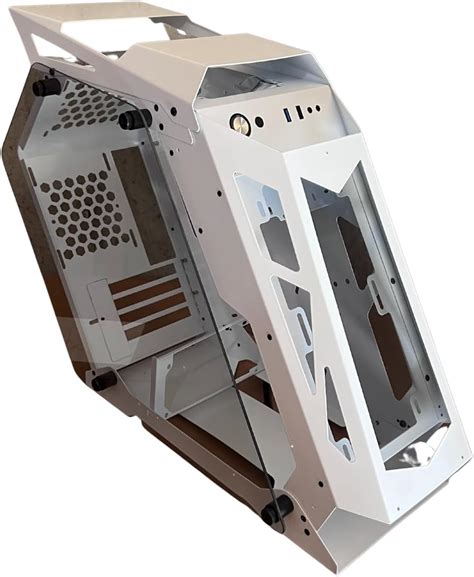 Modern White Glass Computer Case With Usb And Indonesia Ubuy