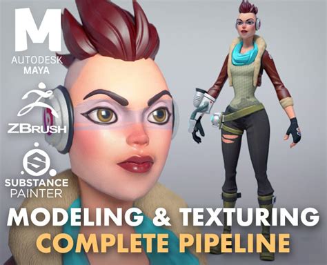 character modeling and texturing for games complete pipeline better