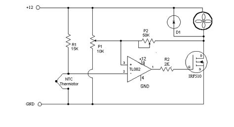 how to build fancontrol circuit diagram