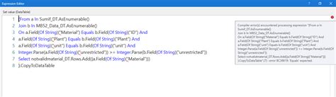 Linq Error Showing Equals Expected Studio UiPath Community Forum