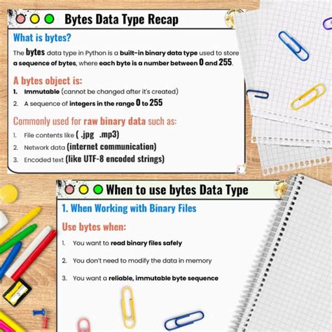 When To Use The Bytes Data Type In Python Programming Complete Lessons