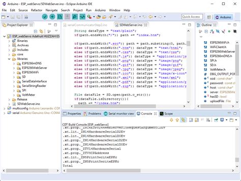 Sloeber The Arduino Plugin For Eclipse Eclipse Plugins Bundles And