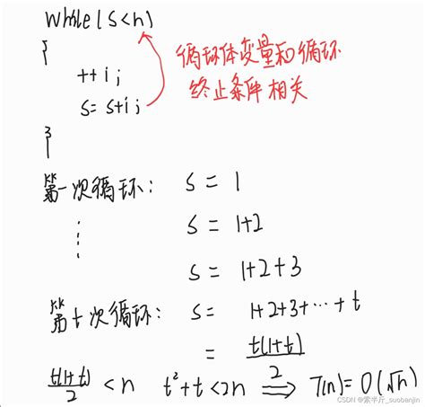 数据结构中常见的时间复杂度分析题目数据结构时间复杂度例题详解 Csdn博客