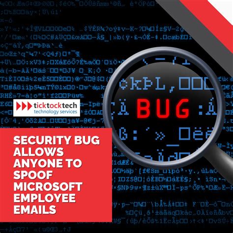 Security Vulnerability A Bug Allowing Anyone To Potentially Forge Emails Appearing To Be From