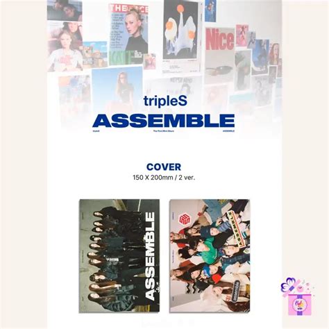 Triples Assemble 1st Mini Album Bak Bak K Pop Store