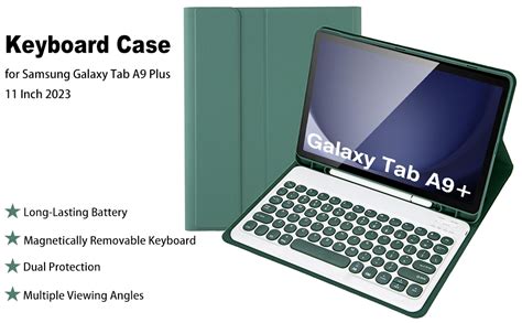 Keyboard Case For Samsung Galaxy Tab A9 11 Inch 2023 Sm