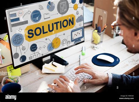 Solution Problem Solving Ideas Strategy Concept Stock Photo Alamy