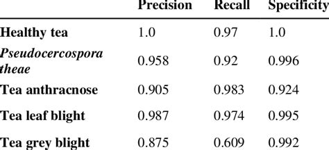 Key Metrics For Classifying Results On The Test Data Set By The Swim Download Scientific
