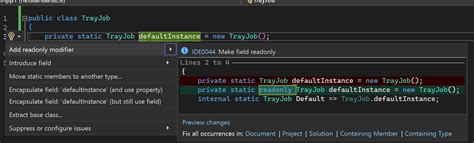 Qualifying Static Member Suppresses Refactoring Suggestions · Issue