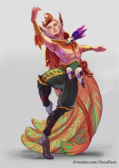 Rakan Concept Art Fanart Anna Perci On Artstation At Https Artstation Com Artwork