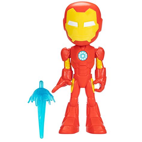 Spidey And His Amazing Friends Supersized Iron Man 9 Inch Action Figure