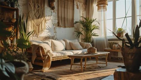 Premium Photo Home Interior Background Cozy Room With Natural