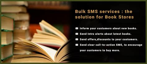 Bulk Sms Services The Solution For Book Stores Msgclub Blog