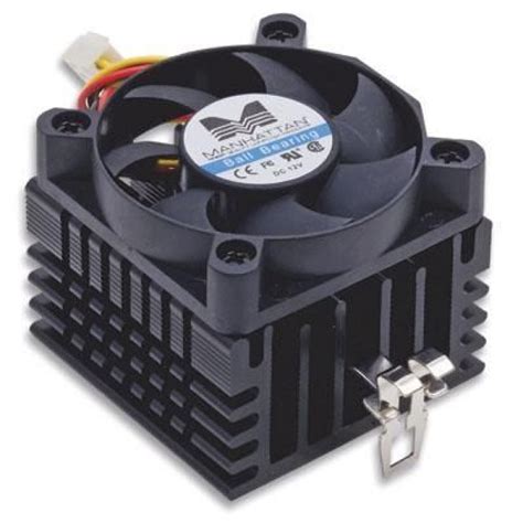 Dissipatore Per Socket 370 Con Cuscinetti Manhattan 700252 Icintracom