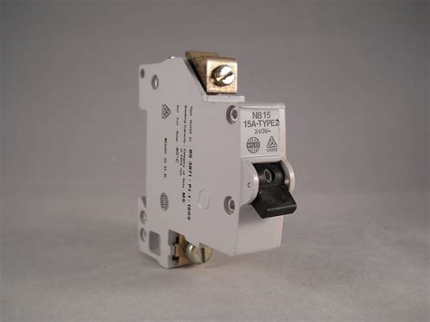 Wylex Nb Mcb 15 Amp M6 Type 2 Single Pole 15a Circuit Breaker Stotz