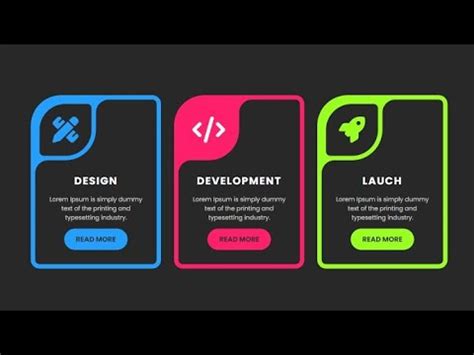 Inverted Border Radius Card Using HTML CSS Web Development 07 10 23 YouTube