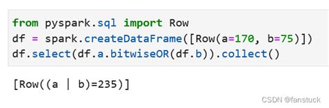pyspark数据分析基础 核心数据类row和column原理及常用操作一文详解 pyspark row csdn博客