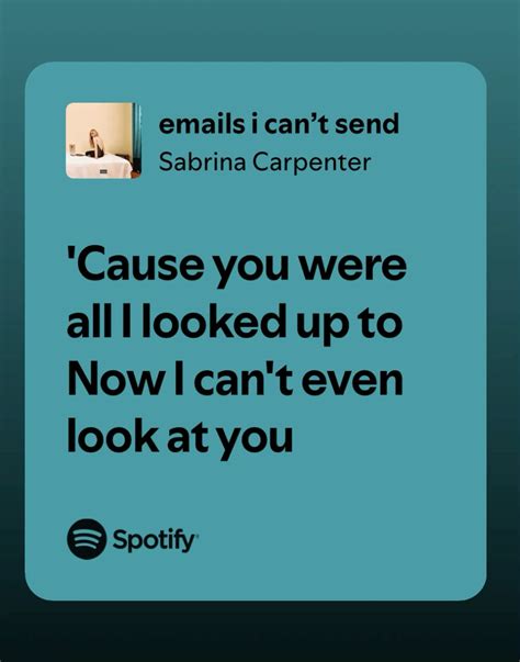 Best 13 Sabrina Carpenter Lyrics Artofit