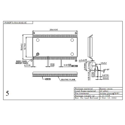 IC306 070 110 Test Socket 0 8mm SSOP70 Smd Smt Test Socket FSHH Store