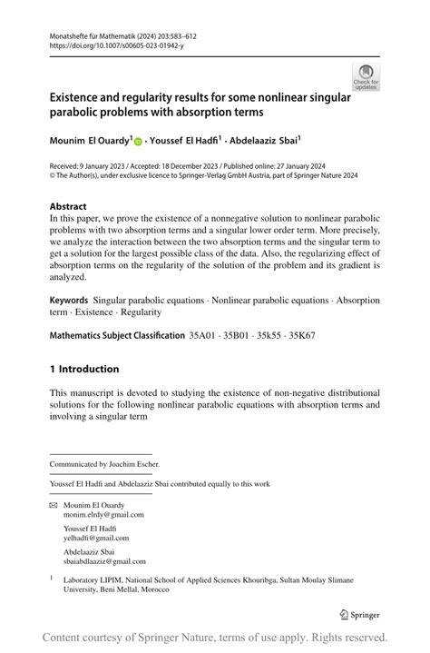 Existence And Regularity Results For Some Nonlinear Singular Parabolic Problems With Absorption