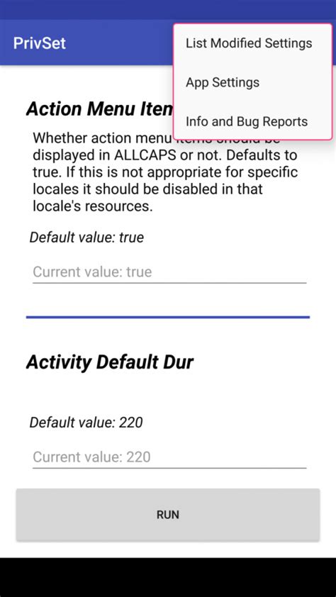 Modify Android Framework Values Without Needing Apktool Using Privset