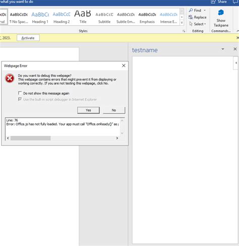 White Page Blank Screen On Ie11 Word Addin · Issue 764 · Officedev