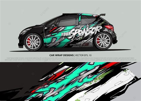 Car Wrap Decal Design Vector Truck Car Kit Png And Vector With