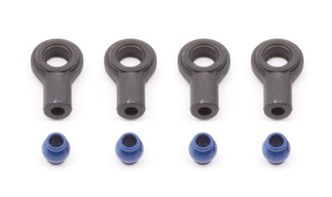 Team Associated As1777 Blue Aluminum Shock Pivot Ball With Eyelet